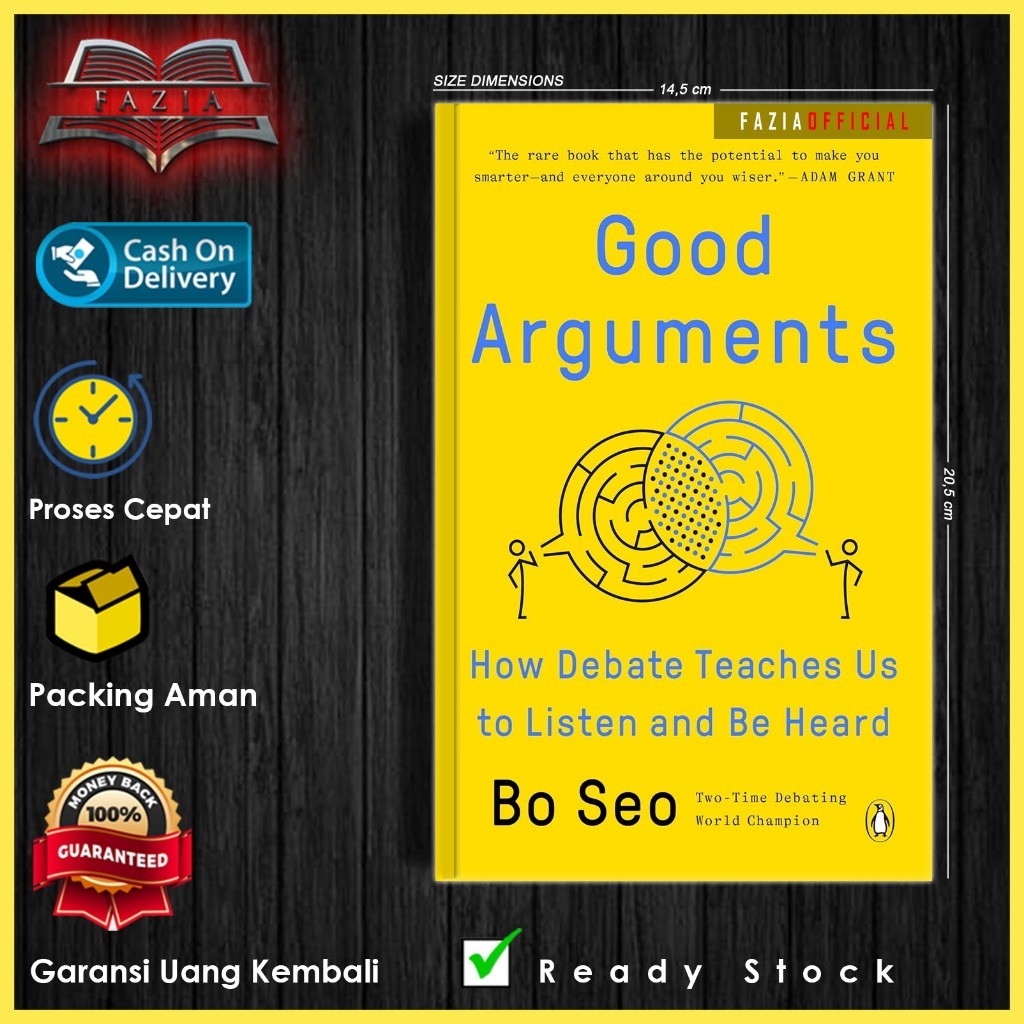 Jual Good Arguments by Bo Seo (English/Indonesia) | Shopee Indonesia