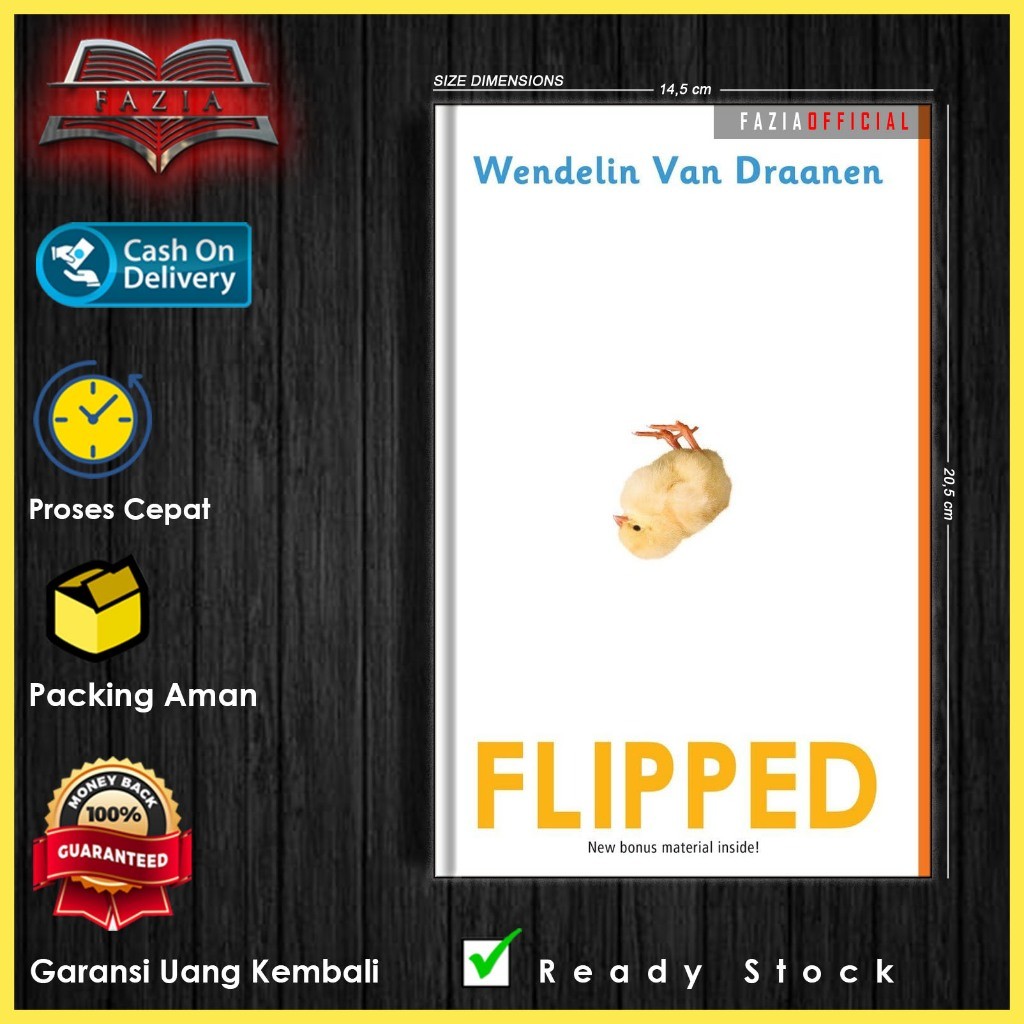 Jual Flipped by Wendelin Van Draanen (English/Indonesia) | Shopee Indonesia