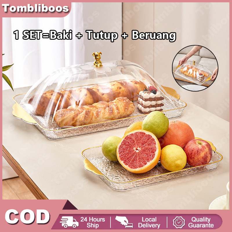 Jual Tombliboos One Set Kotak Roti Dan Kue Tempat Penyimpanan Roti ...