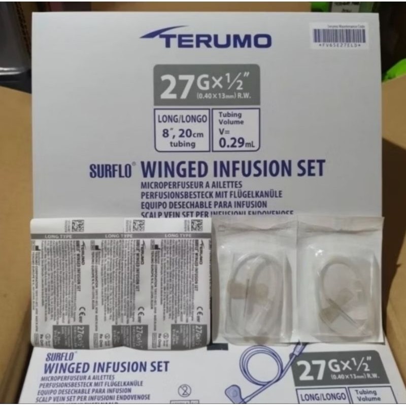 Jual Wing 27g Terumo/ Wing Needle 27g Terumo | Shopee Indonesia