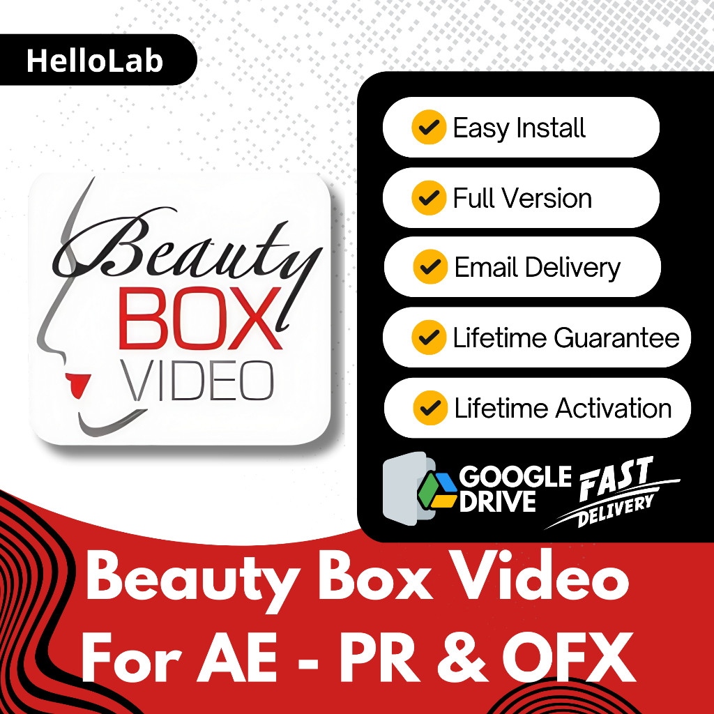 Jual (WIN/MAC) Beauty Box Video for After Effects and Premiere Pro ...