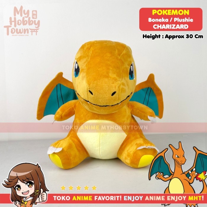 Jual Boneka Anime Karakter Pokemon Charizard Doll | Shopee Indonesia