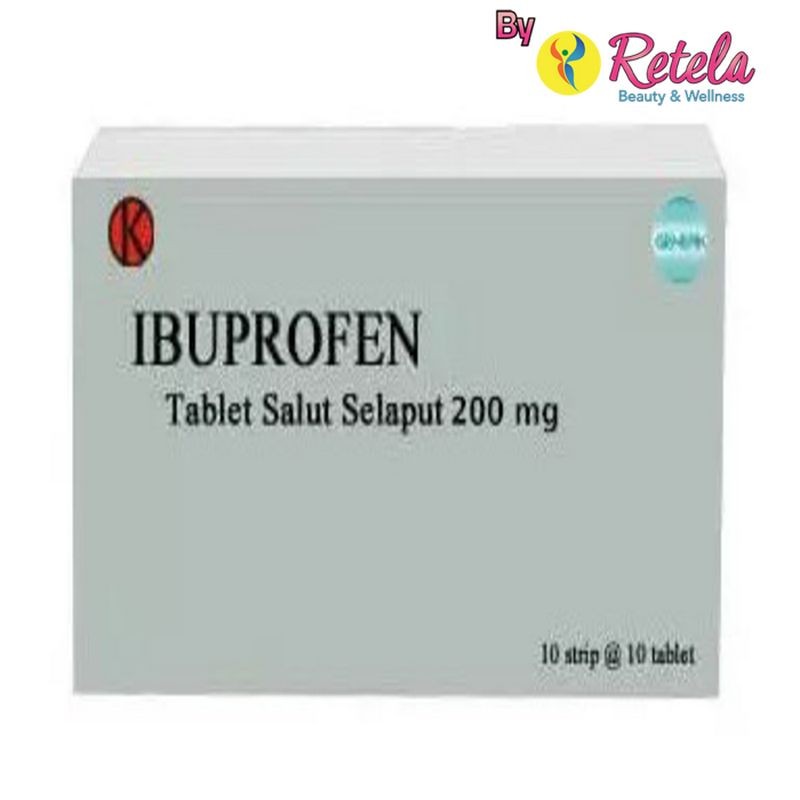 Jual IBUPROFEN 200MG 1 STRIP 10 TABLET (Gen-Yarindo) | Shopee Indonesia