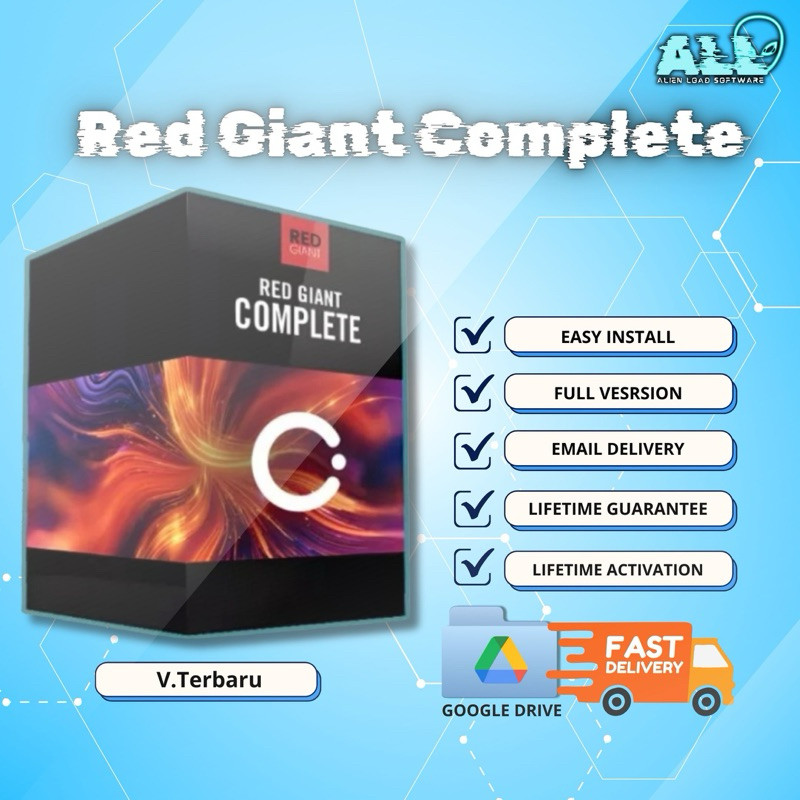 Jual WIN/MAC) Red Giant Complete 2024 - Magic Bullet Trapcode Suite Universe VFX Suite Full ...