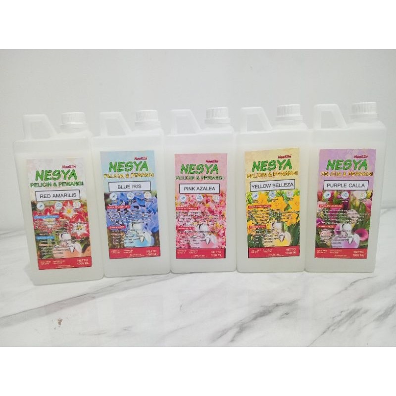 Jual Nesya pelicin dan pewangi pakaiankemasan 1 liter | Shopee Indonesia