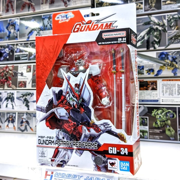 Jual Gundam Universe GU-34 Gundam Astray Red Frame | Shopee Indonesia