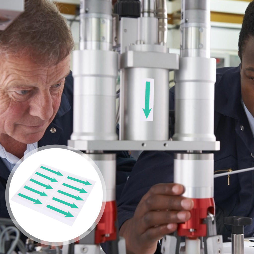 Jual 10 Pcs Direction Stickers Warning Adhesive The Sign Professional ...