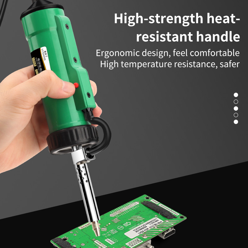 Jual LUXIANZI 220V 50Hz Electric Suction Gun Vacuum Solder Sucker Tin ...
