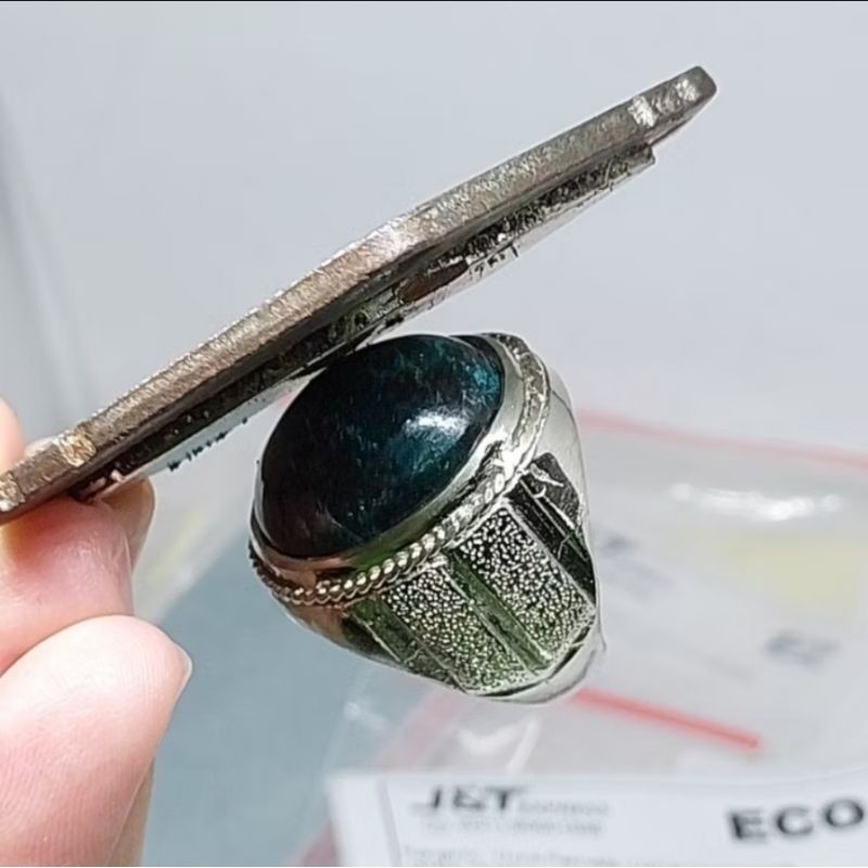 Jual Cincin batu badar besi asli original nempel magnet kuat | Shopee ...