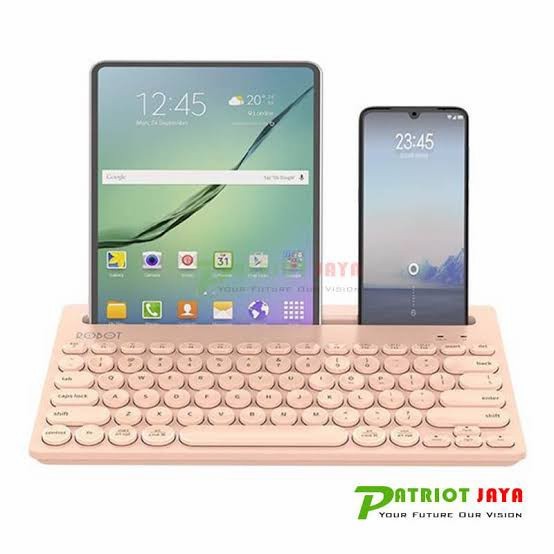 Jual KEYBOARD BLUETOOTH ROBOT KB10 MULTI DEVICE BLUETOOTH | Shopee ...