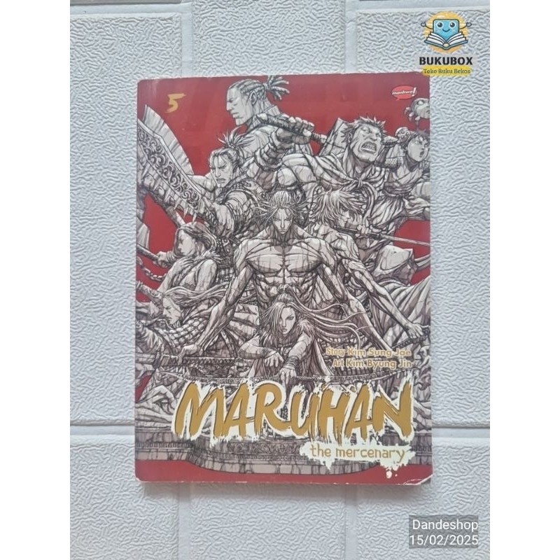 Jual Maruhan The Mercenary - Manhwa by Kim Sung Jae, Kim Byung Jin - Komik Bekas Preloved ...