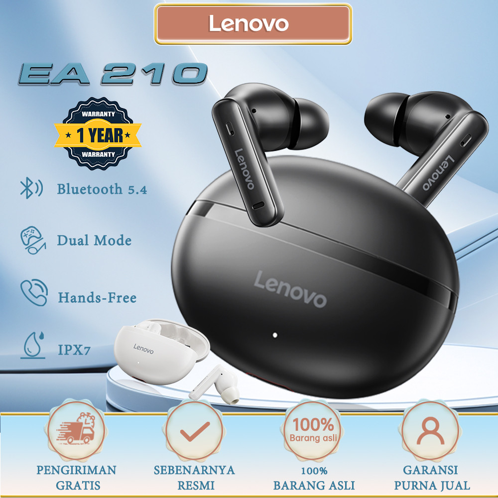Jual EA210 Headset Bluetooth 5.3 TWS Wireless airpods Gaming Earphone ...