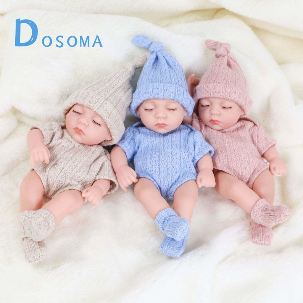 Jual DOSOMA Mainan Boneka Bayi Mini Reborn/Newborn Tidur Lucu Mirip ...
