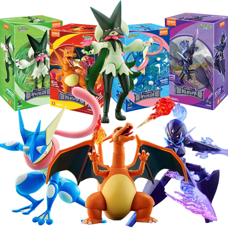 Jual Original Blokees Pokemon Charizard Greninja Meowscarada Ceruledge ...