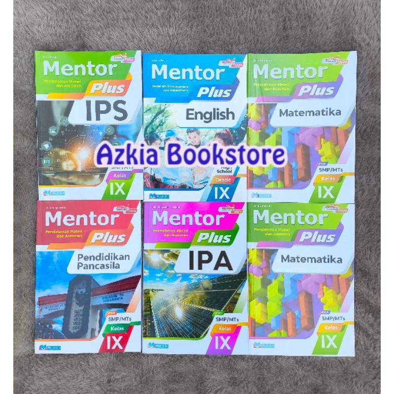 Jual Buku Mentor Plus smp/mts kelas 9 / IX Kurikulum merdeka masmedia | Shopee Indonesia