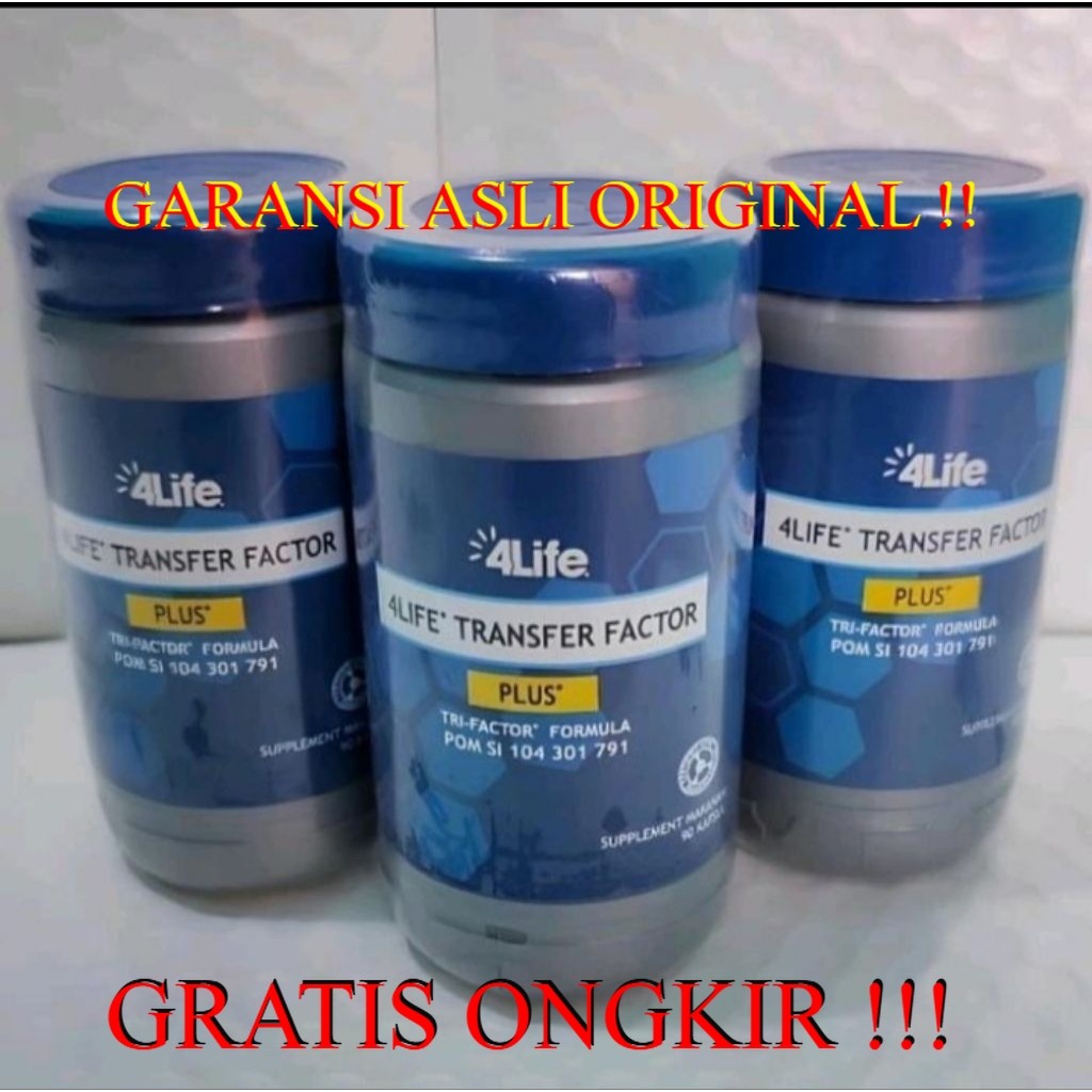 Jual 4LIFE TRANSFER FACTOR PLUS FOLMULA SUPLEMEN MULTIVITAMIN | Shopee ...