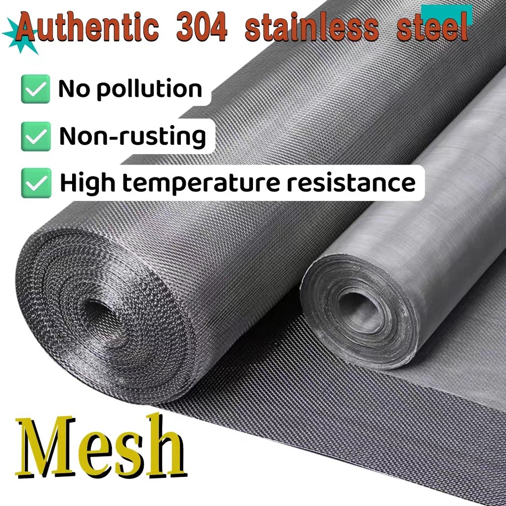 Jual 6-500Mesh 304 Stainless Steel Mesh Woven Wire Mesh Filter Mesh ...