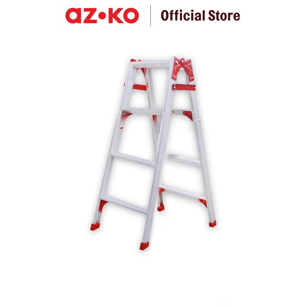 Jual AZKO Krisbow Tangga Aluminium 2In1 4 Step Multifunction Household ...