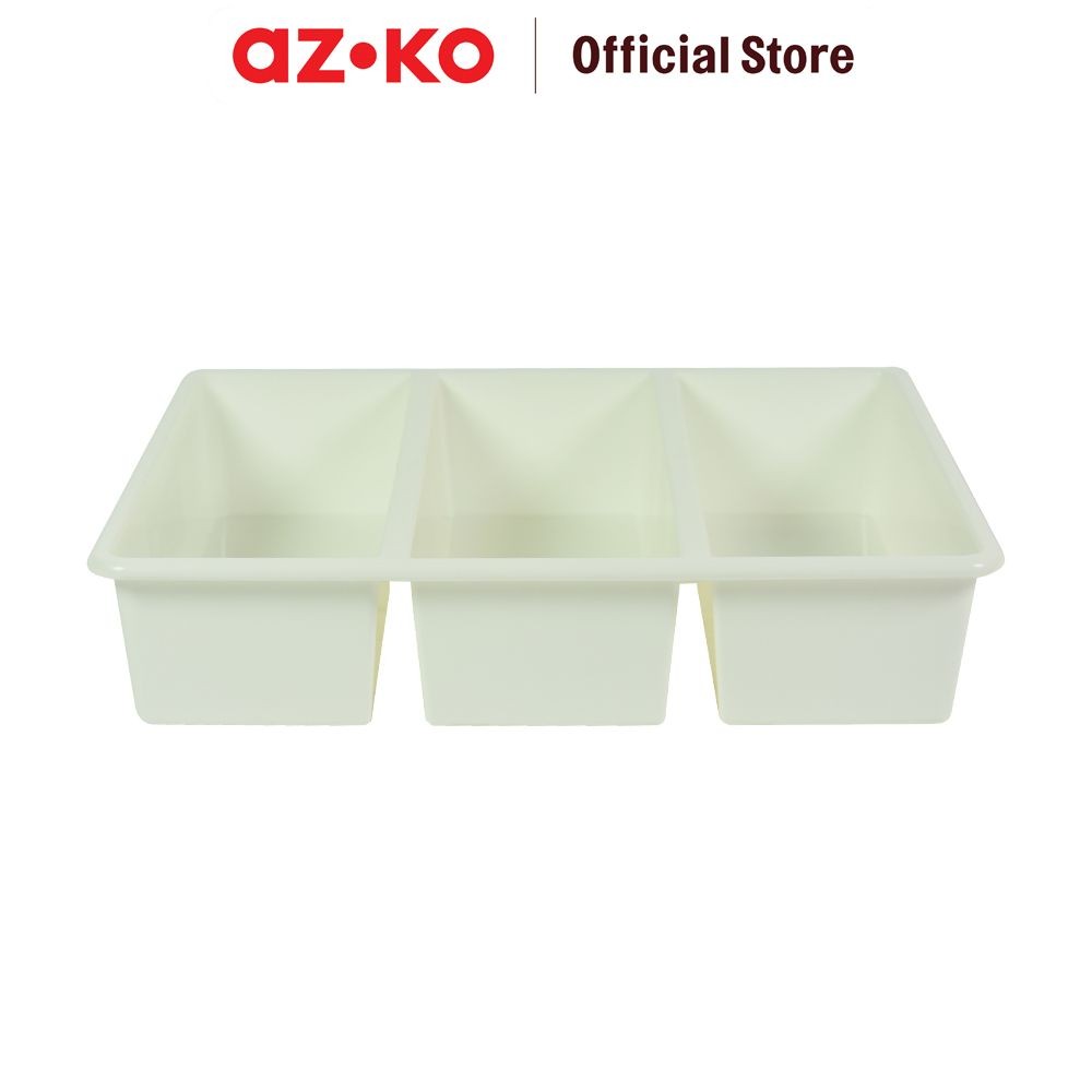 Jual AZKO Keyway Tray Laci Peralatan Makan - Putih Drawer Storage Kotak ...