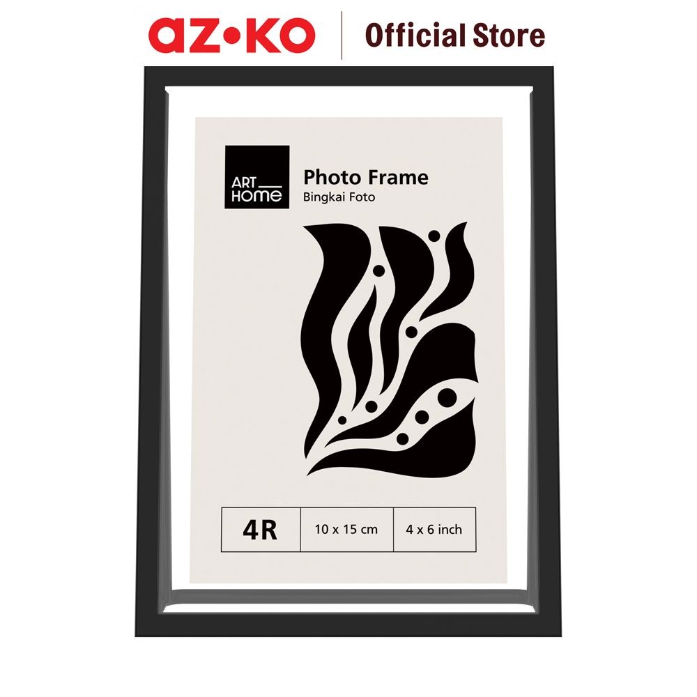 Jual AZKO Arthome 4r Bingkai Foto Meja Metal Qt049 - Hitam Pigura ...