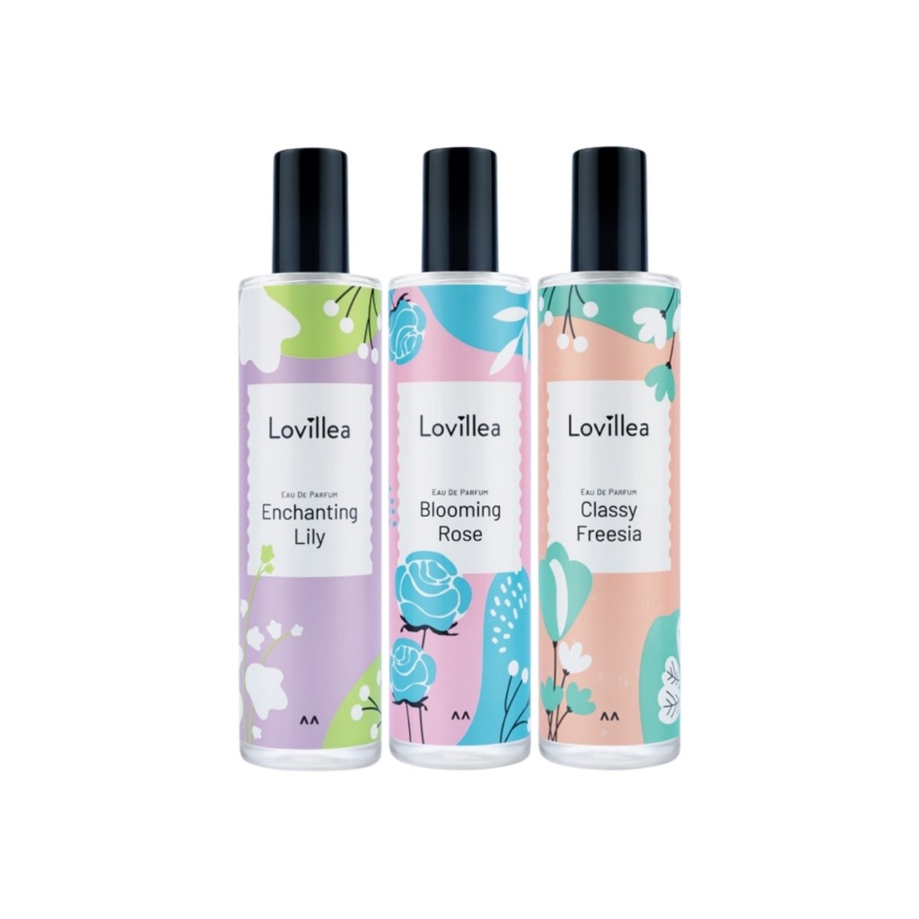 Jual LOVILLEA Eau De Parfum 100ml Blooming Rose Classy Freesia ...