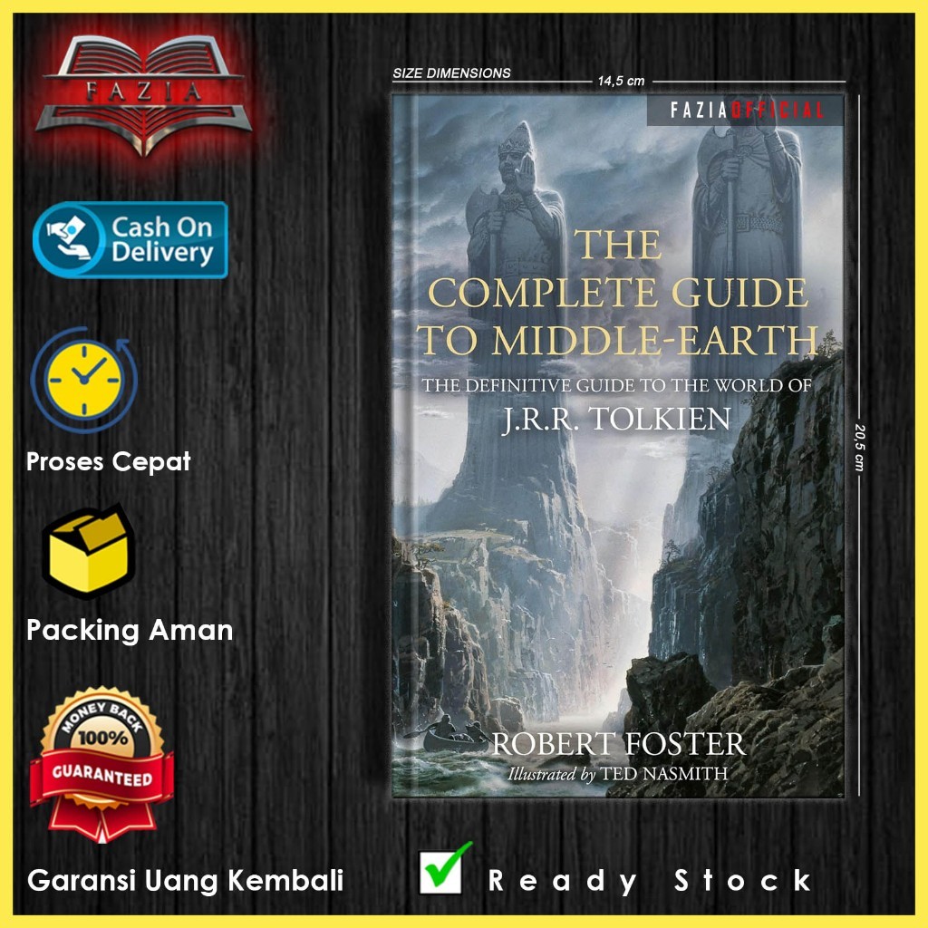 Jual The Complete Guide to Middle-earth by Robert Foster (English ...