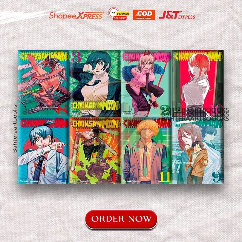 Jual (English Version) Chainsaw Man Collection (Vol 1-14) - Tatsuki Fujimoto | Shopee Indonesia
