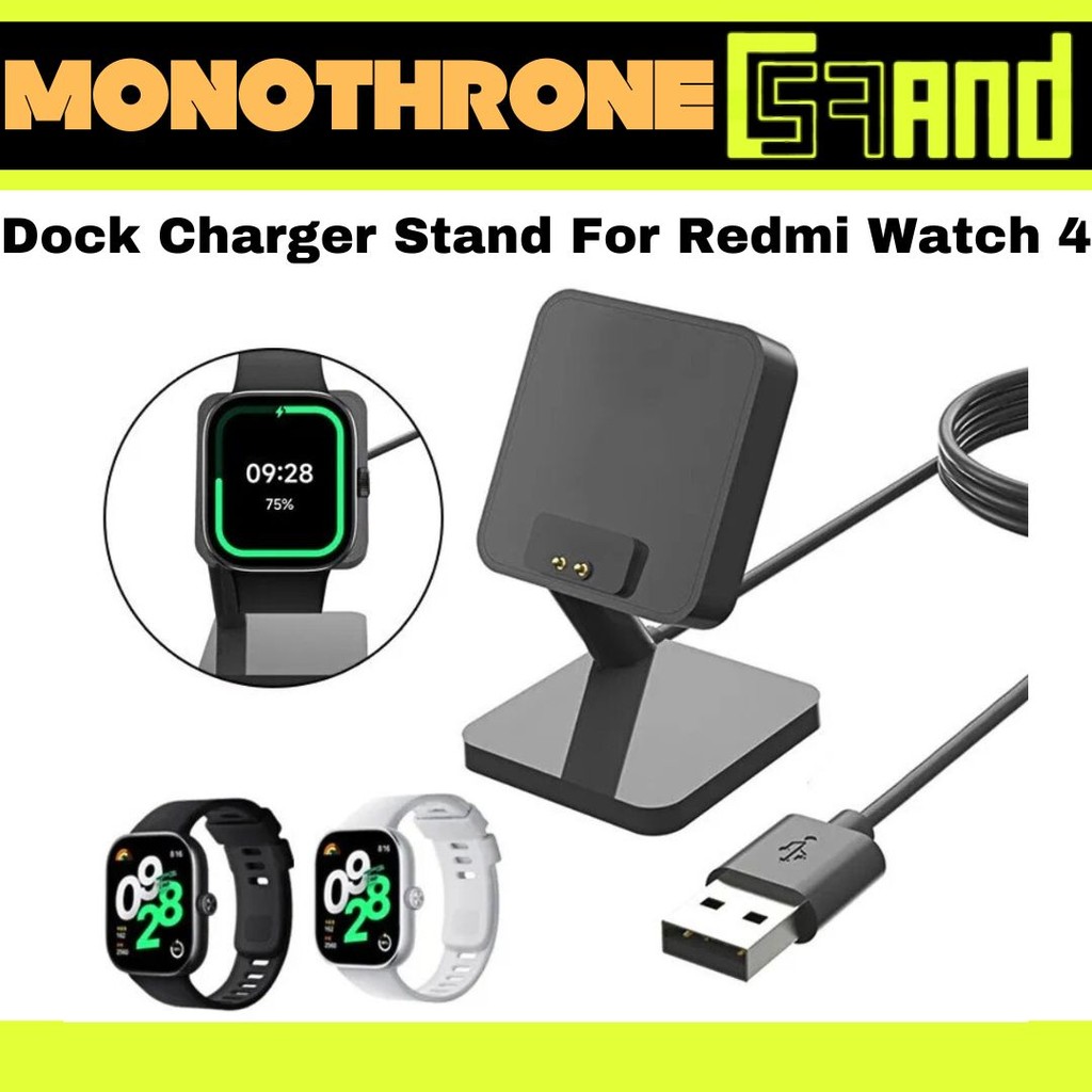 Jual Kabel Dock Charger Stand Redmi Watch 4 Charger Kabel Redmi Watch 4 ...