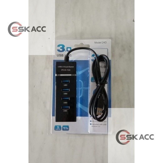 Jual USB HUb 3.0 / usb hub 3.0 4 port panjang 1.2 m / usb hub 3.0 1.2 m ...