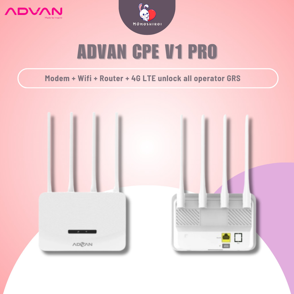 Jual ADVAN CPE V1 Pro Modem + Wifi + Router + 4G LTE unlock all ...