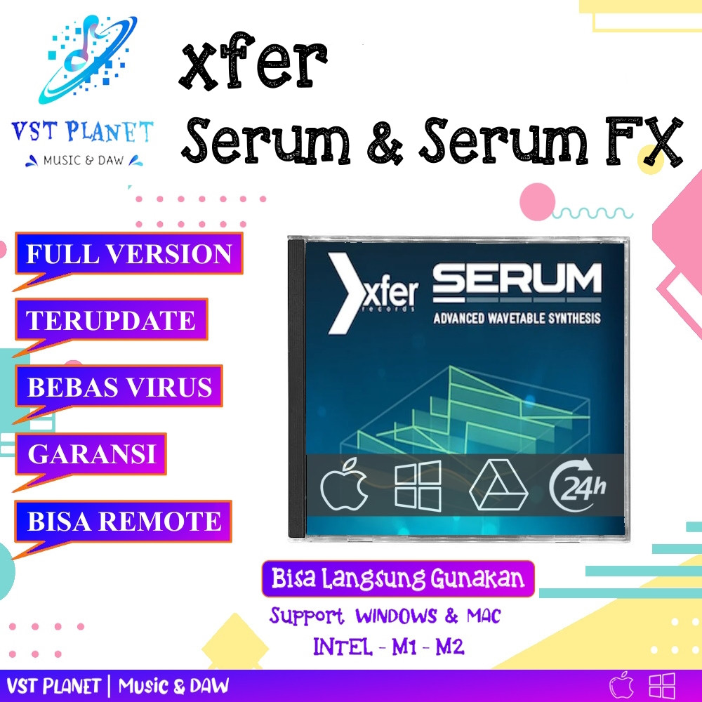 Jual xFer Serum Terupdate Permanent WIN/MAC INTEL M1 M2 M3 | Shopee Indonesia