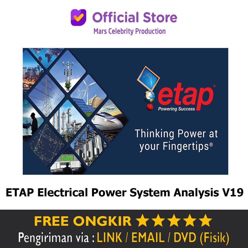Jual Software ETAP Electrical Power System Analysis 2020 V19 Terbaru | Shopee Indonesia
