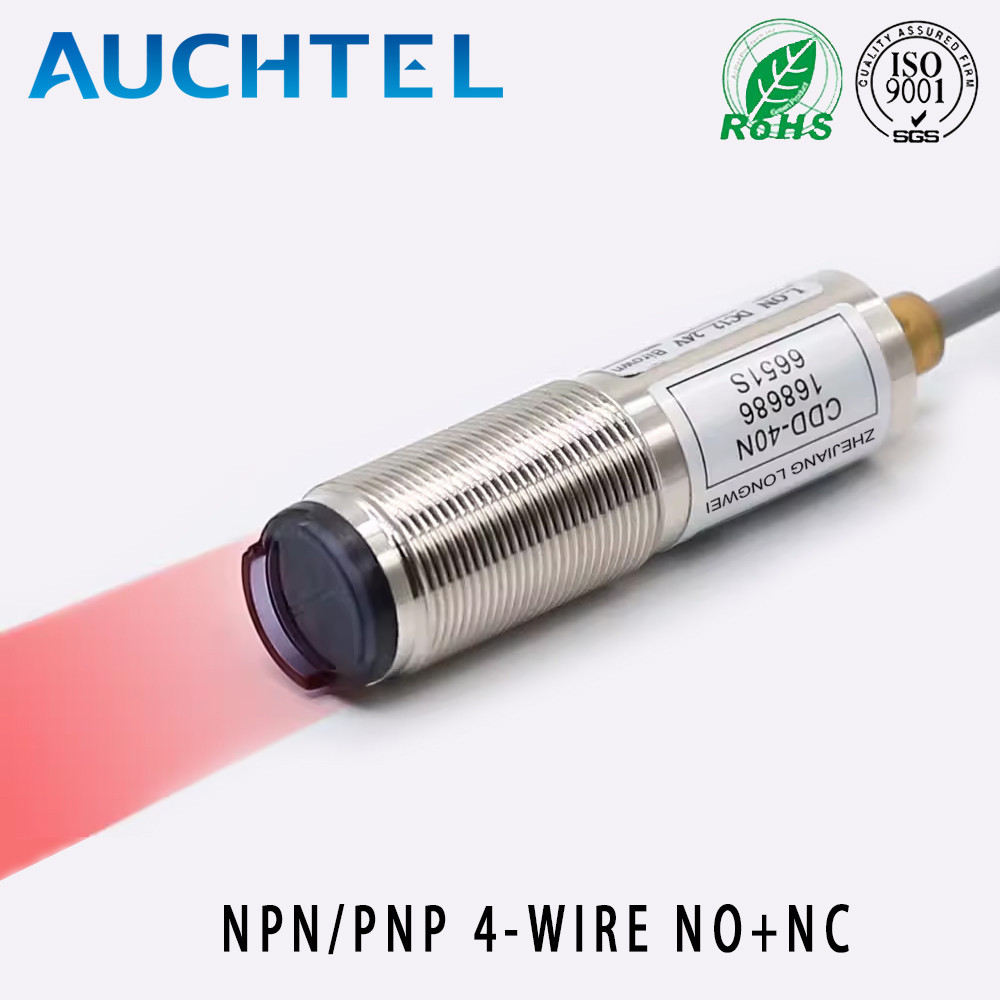 Jual AUCHTEL CDD-40N Diffuse Reflective Photoelectric Switch Sensor 10 ...