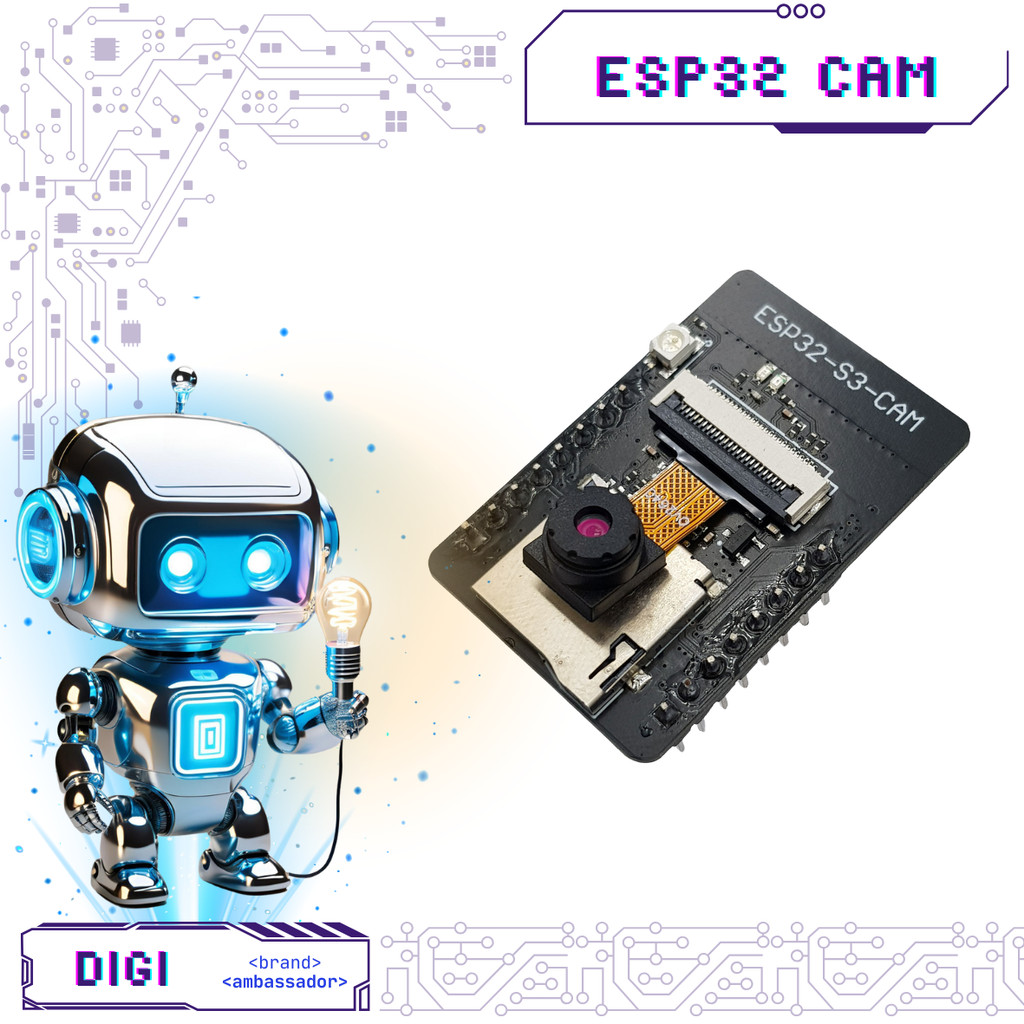 Jual Esp32 S3 Cam N16r8 Kamera Ai Iot Wifi And Bluetooth Cocok Untuk Proyek Vision
