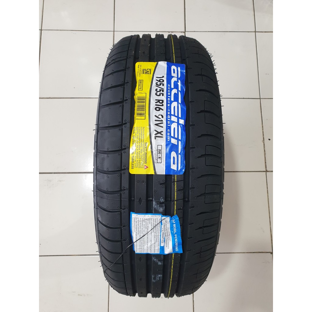 Jual Ban Mobil Ring 16 ACCELERA PHI-R 195/55 R16 ban mobil civic ...