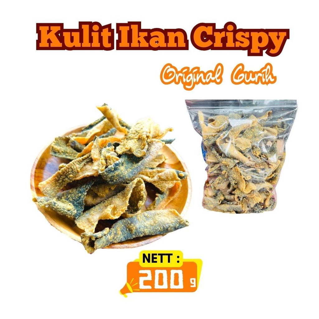 Jual Oleh-Oleh Jakarta Keripik Kulit Ikan PATIN Rasa Salted egg telur ...
