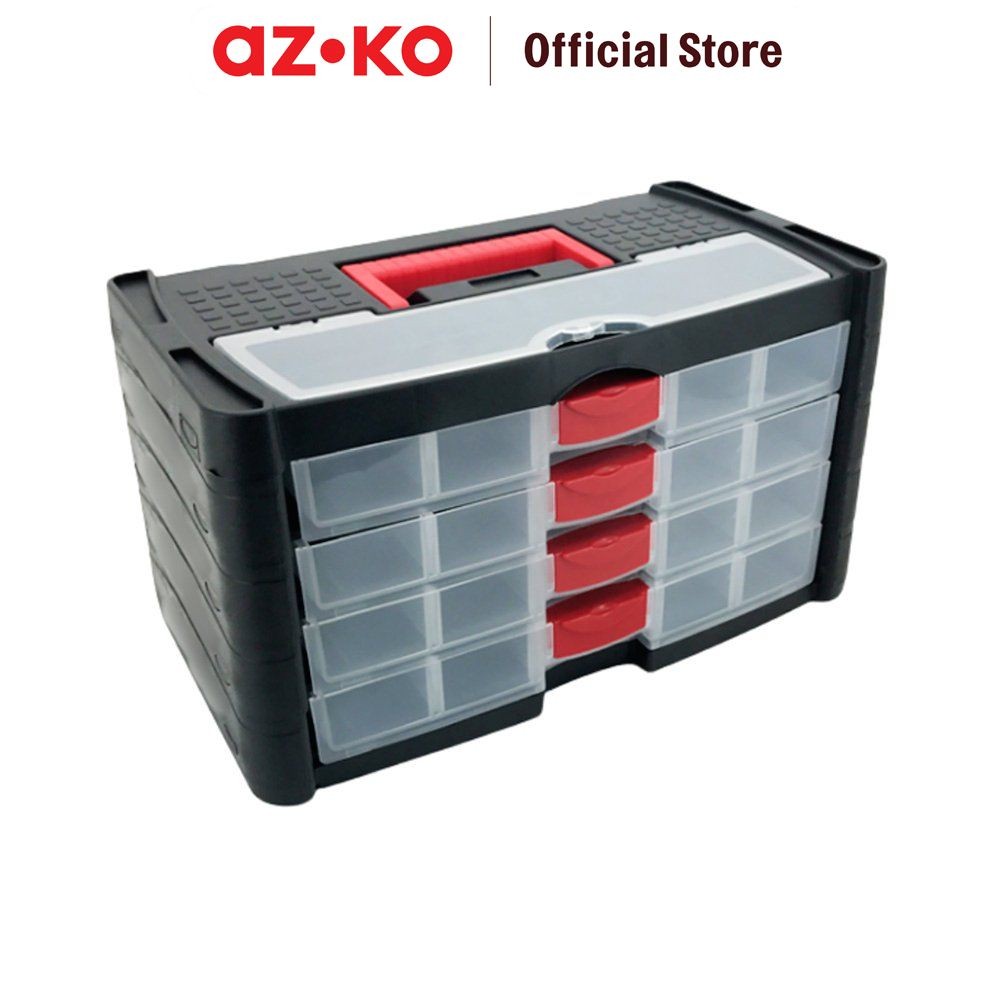 Jual AZKO Maxbuilt Laci Perkakas Portable Tingkat Toolbox Tempat ...