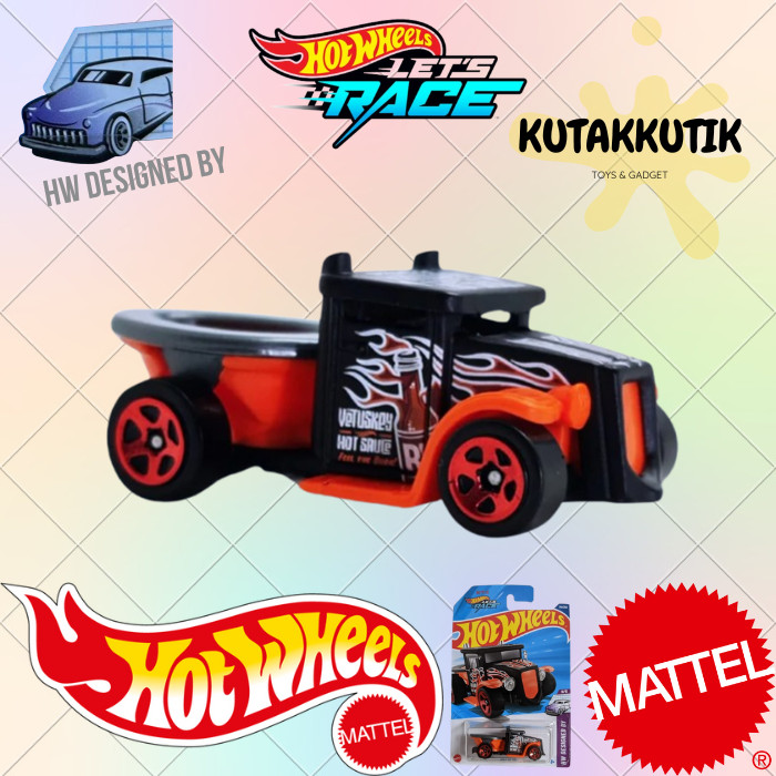 Jual Hot Wheels Mobil Toilet Gotta Go Hitam Orange Hot Sauce Lot C 2025 ...