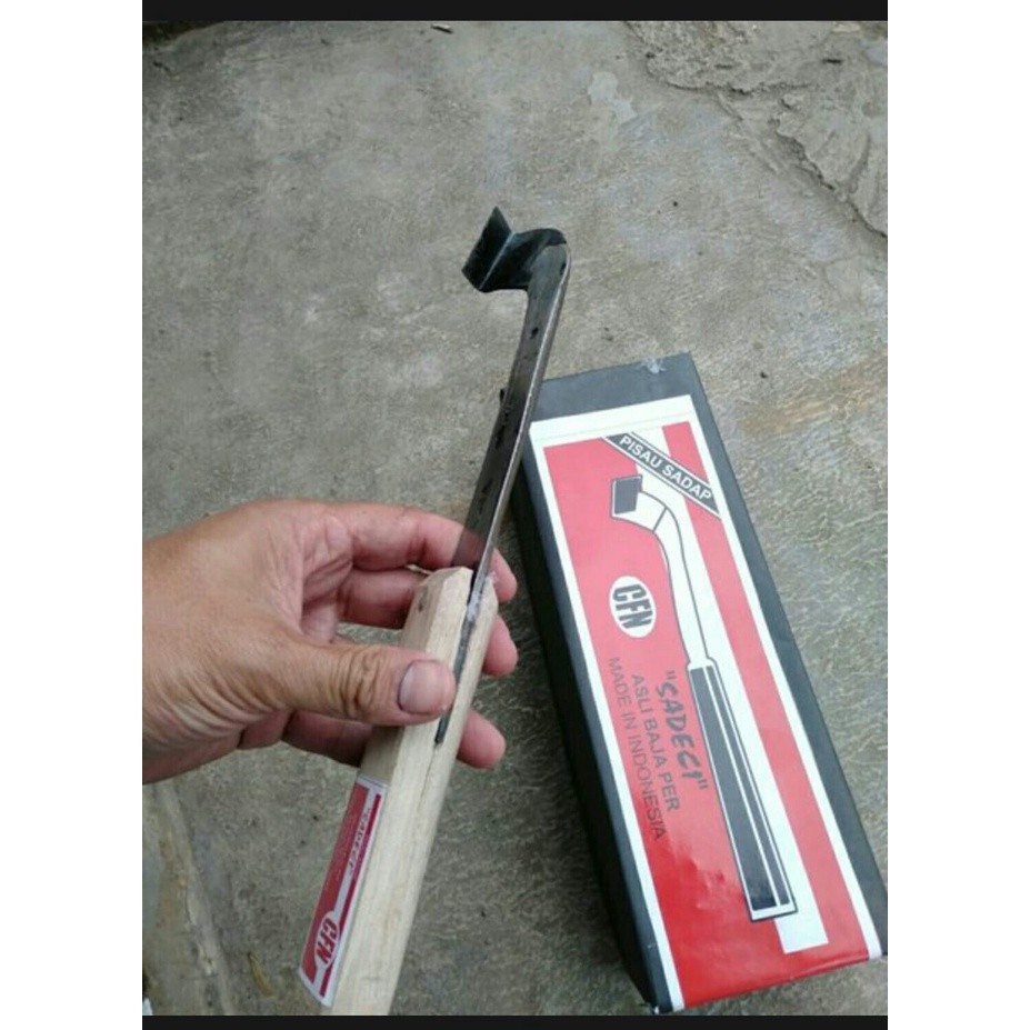 Jual TERLARI PISAU SADAP KARET SADECI PISAU KARET untuk pengupas karet ...