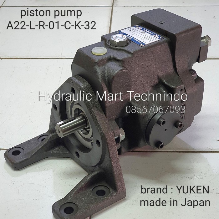 Jual Piston Pump A22-L-R-01-C-K-32 Variable Piston Pump brand Yuken - Japan | Shopee Indonesia