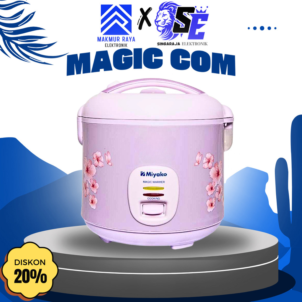 Jual Miyako MCM-509 Magic Com 1.8 Liter 3in1 - Hemat Listrik ...
