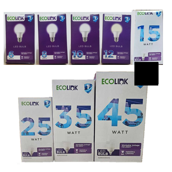 Jual Ecolink LED Bulb 25W 35W 45W Trueforce T Force Kapsul Capsule ...