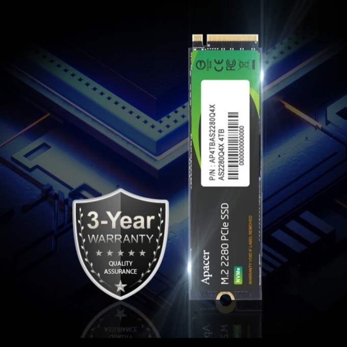 Jual SSD APACER NVME Q4X GEN4 512GB / 1TB | Shopee Indonesia