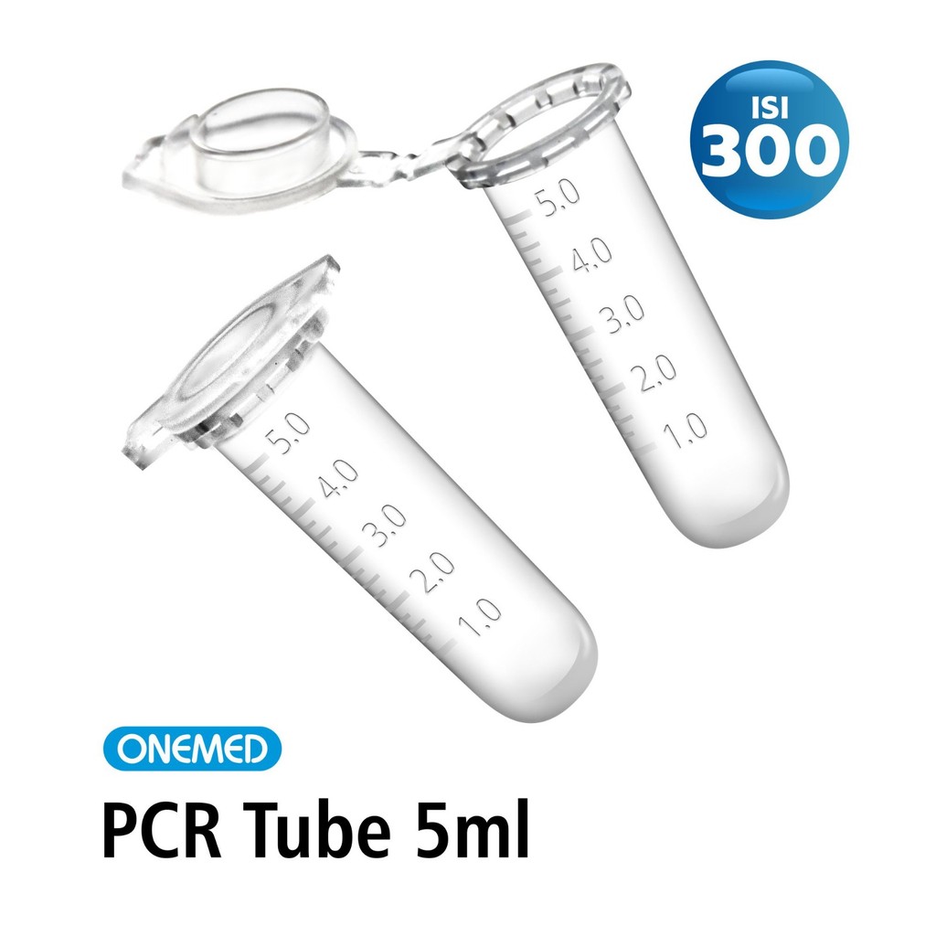 Jual PCR Tube / Polymerase Chain Reaction OneLab 5 ml Isi 300 pcs ...