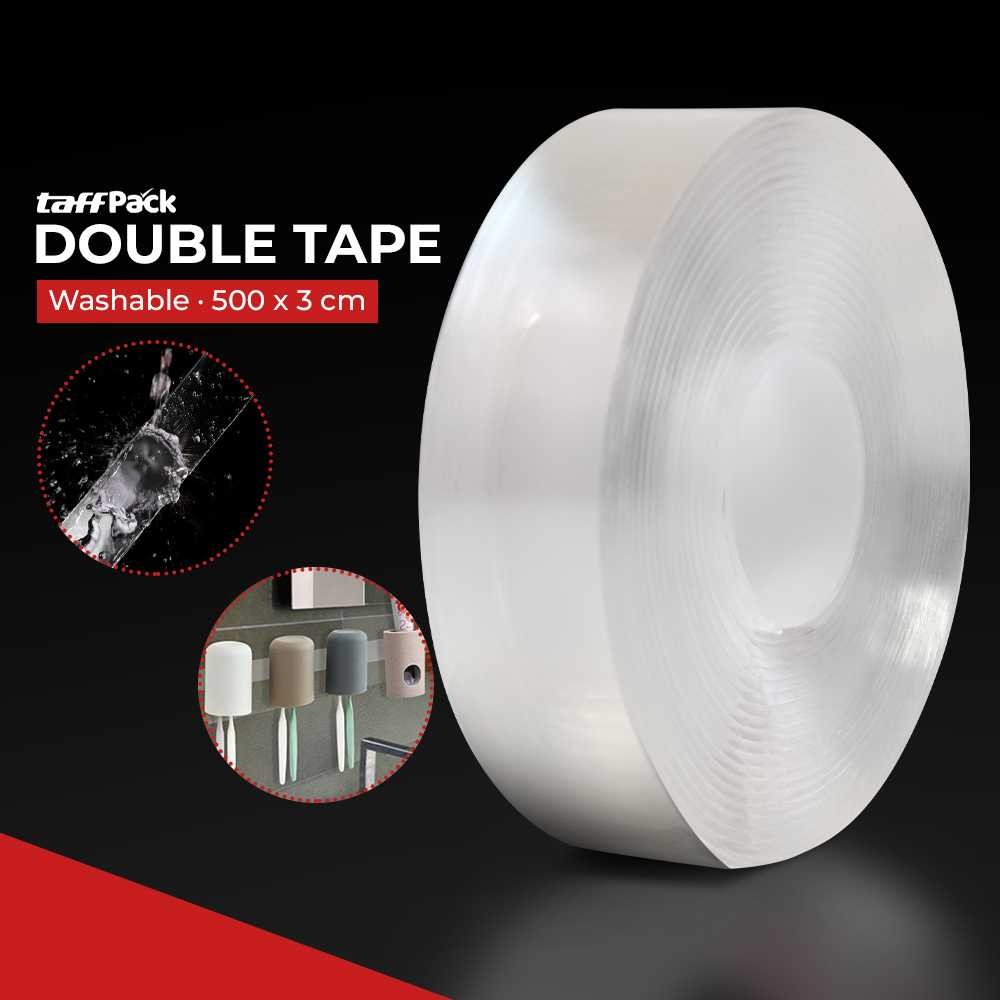 Jual JAKS TaffPACK Double Tape Perekat No Trace Adhesive Washable Sticker - J007 STAR | Shopee ...