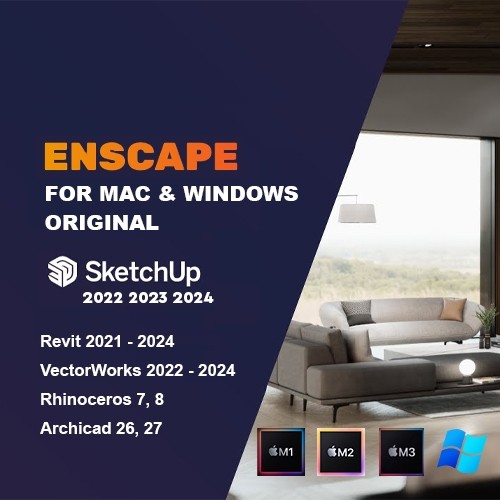 Jual Enscape Mac Win Original 1 Year | Shopee Indonesia