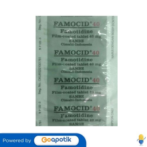 Jual Famocid 40 Mg Strip 6 Tablet | Shopee Indonesia