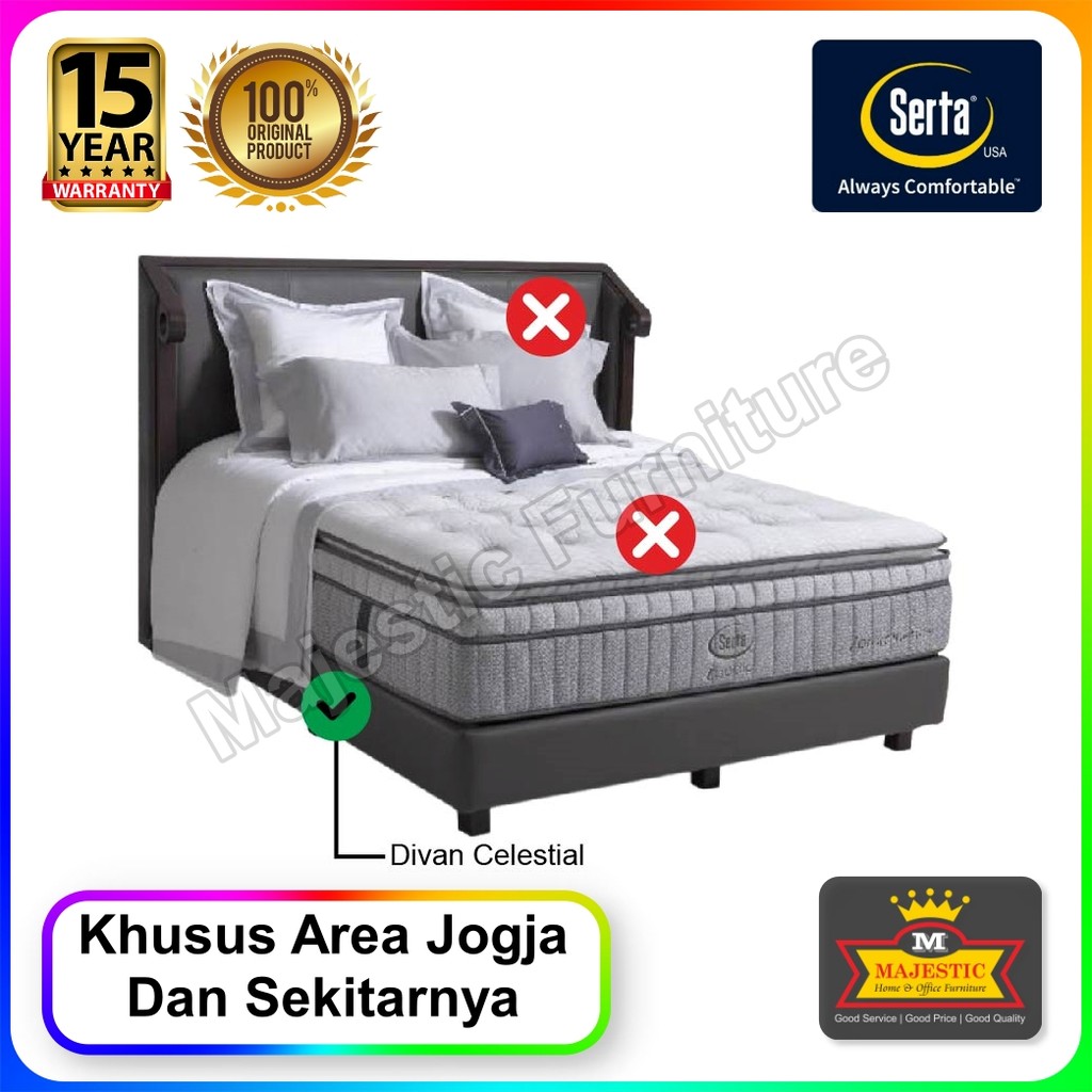 Jual Divan Serta Celestial - /160/180/200 - Jogja (Tinggi Divan 32 cm ...