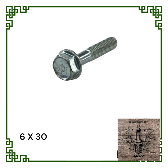 Jual Baut Baud Honda Original 6 x30 Kunci 10 Panjang 3 CM 3 CM Kunakini ...