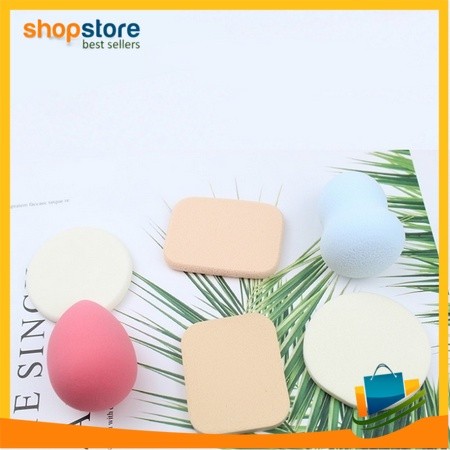 Jual Spons Make Up Set 6 IN 1 Beauty Blender Sponge Bedak 𝓢𝓢𝓑 035 ...